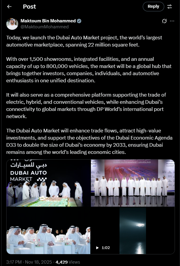 Dubai Auto Market: A Bold Vision for the Future of Automotive Trade ...